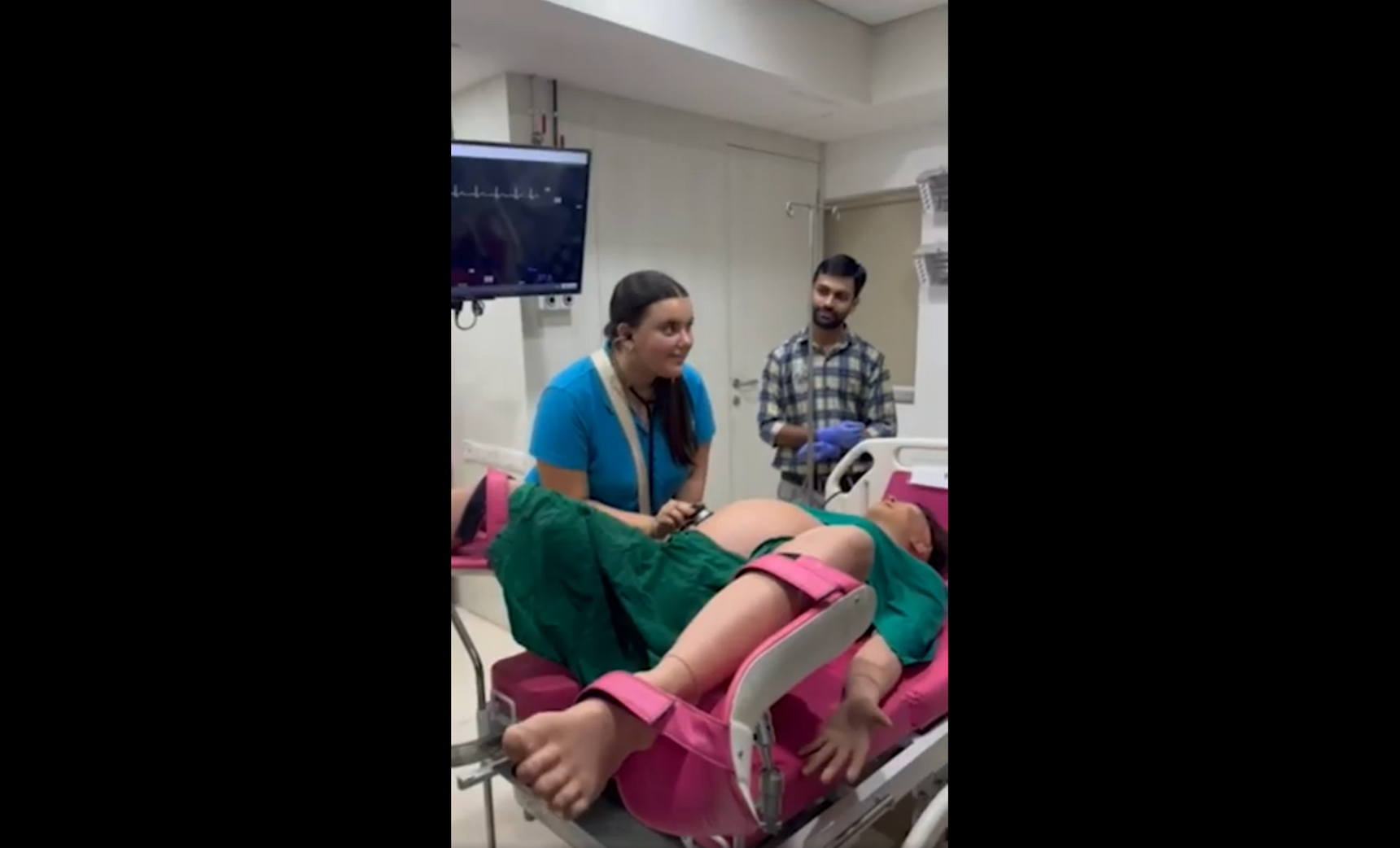 Nursing students in India - Southern Cross University