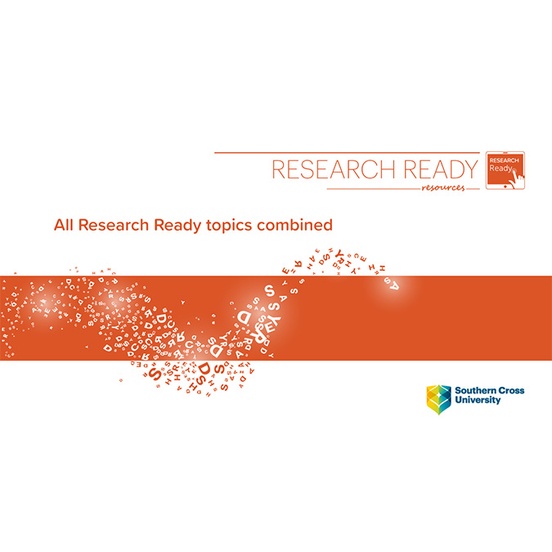 Research Ready - Library - Southern Cross University