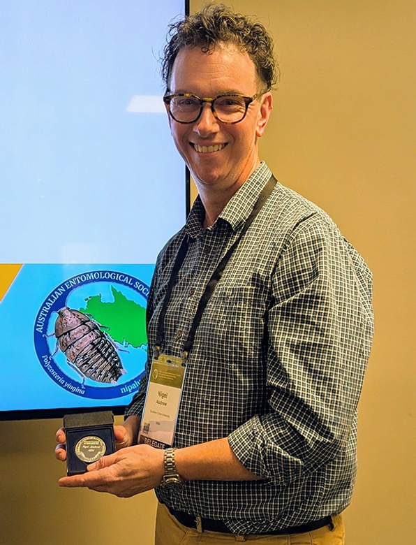 Nigel Andrew named Australia’s best entomologist - Southern Cross University